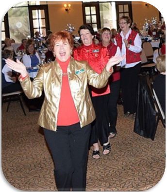 four ladies dancing | The Women of Quail Creek